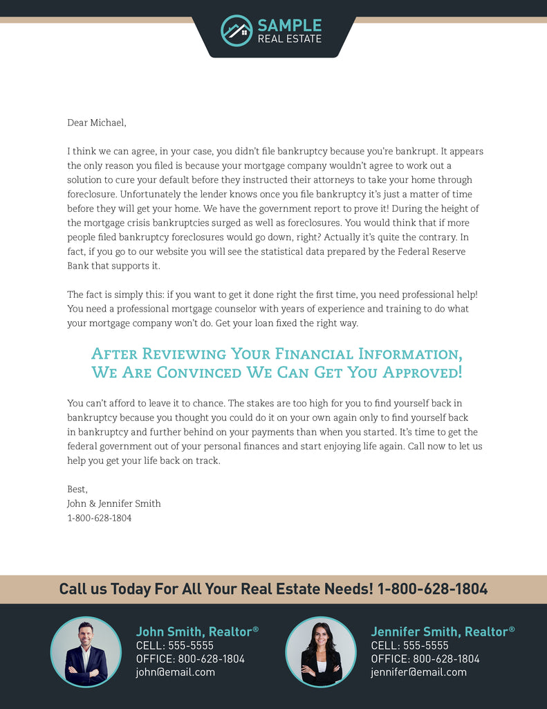 Real Estate Bulk Mail Letter – PostcardMania