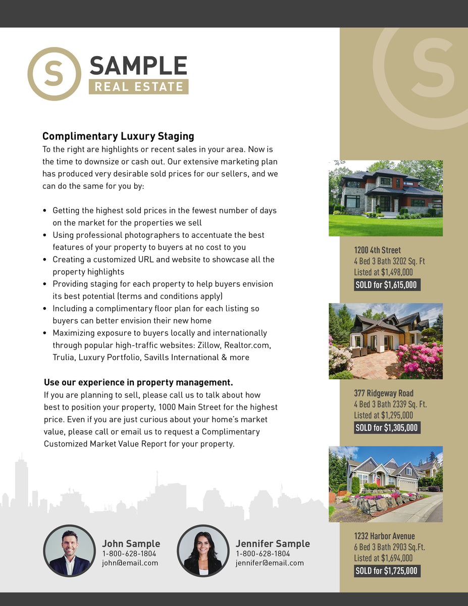 Real Estate Bulk Mail Letters – PostcardMania