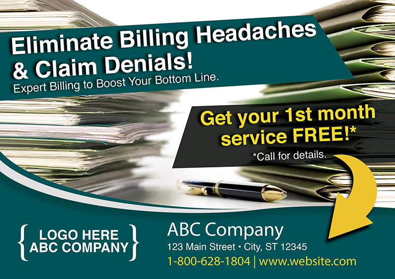 Billing Services Postcard Bulk Mailers | Custom Advertising Postcards ...