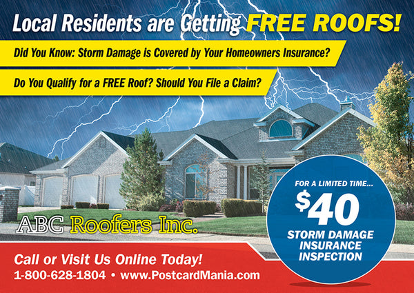 Hail Damage Roofing Ads CM We Successfully Helped A Client With