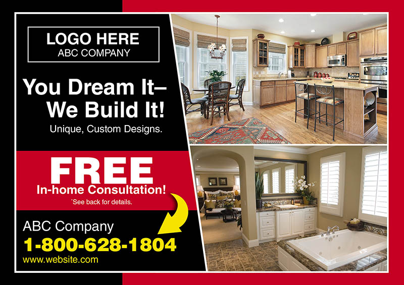 Home Inspection Postcard Bulk Mailers | Custom Advertising Postcards ...