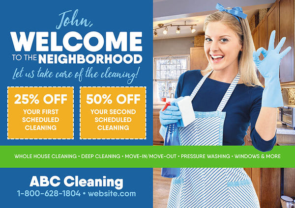 house cleaning ads examples