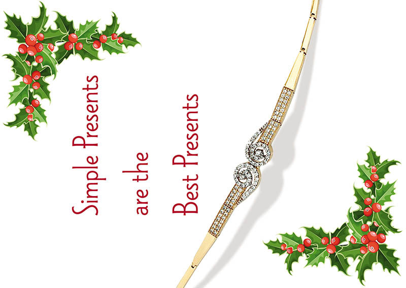 Jewelry Store Holiday Direct Mail Postcards | Customizable Direct Mark ...