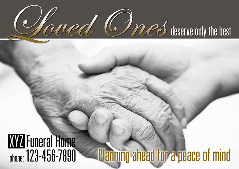 Funeral Home Direct Mail Postcards | Customizable Business Postcards ...