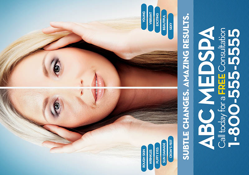 Med Spa 4.25"x6" Postcards | Customizable Business Postcards ...