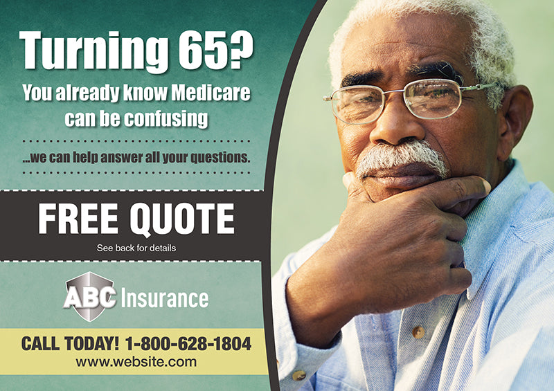 Medicare Supplement Insurance Direct Mail Postcards | Customizable Pos ...