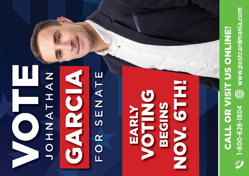 Political Office Direct Mail Postcards | Custom Ad Mailer Postcards ...